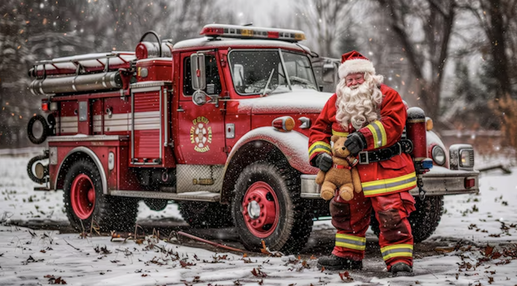 Annapolis Santa Run 2024 - Cape St. Claire Volunteer Fire Company